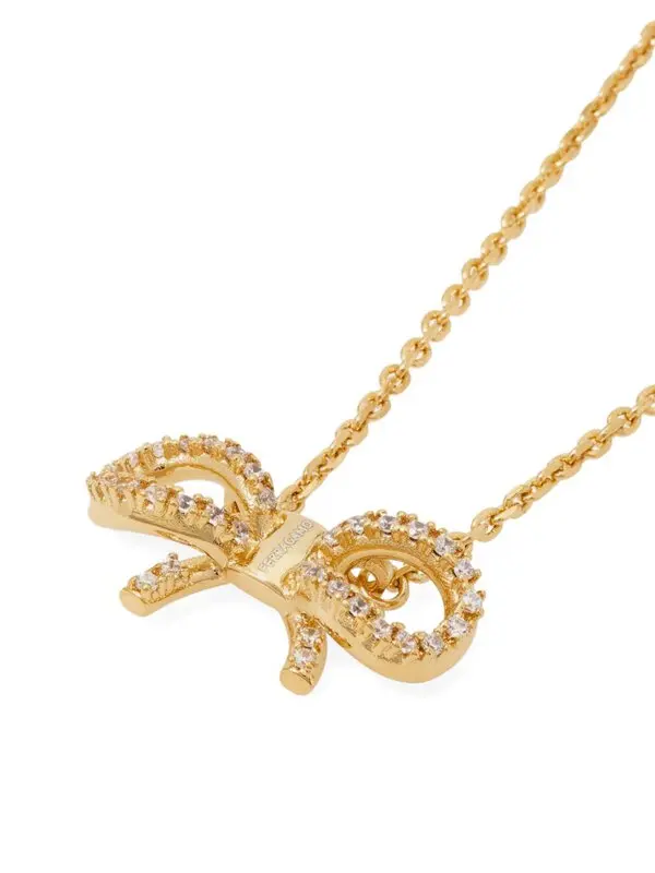 FERRAGAMO Vara Bow Pendant Necklace - Multicolor