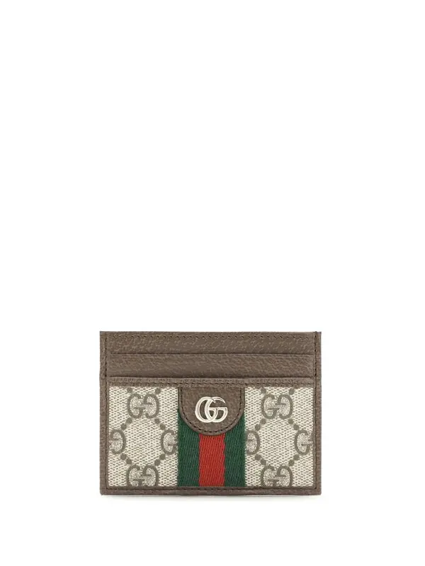 Gucci Ophidia Card Holder - Brown