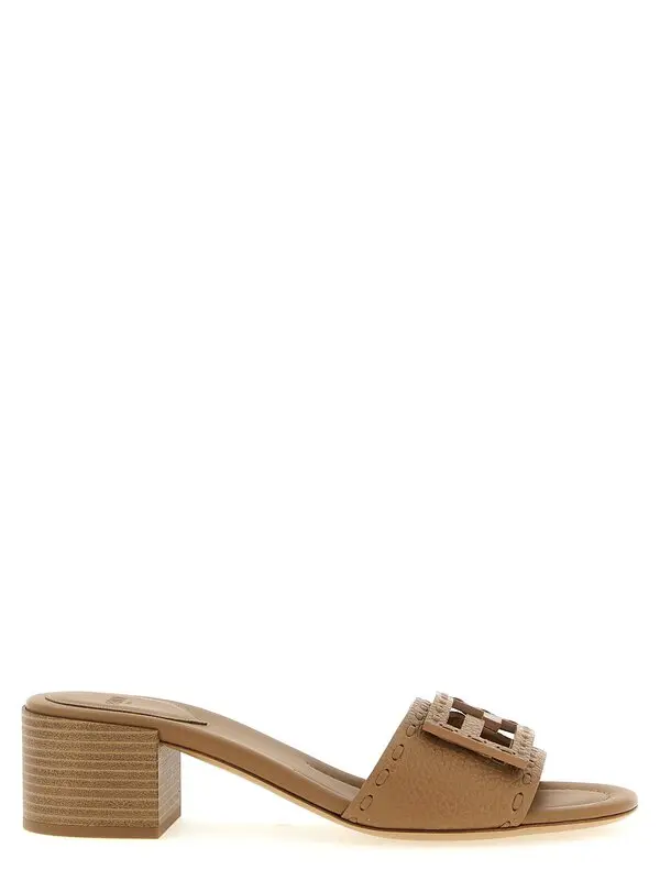 Fendi Baguette' Slides