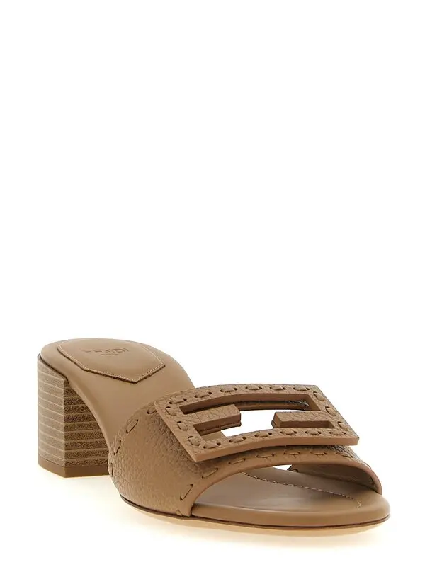 Fendi Baguette' Slides