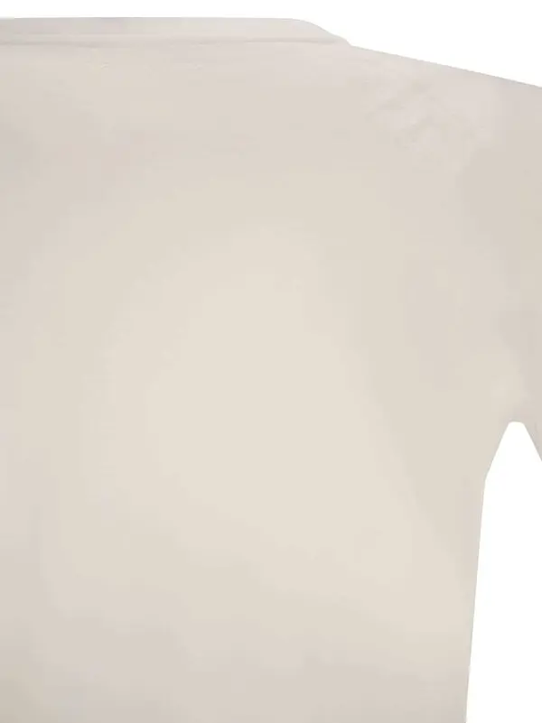 Max Mara Smmsegale Cotton And Modal Jersey T-shirt - White