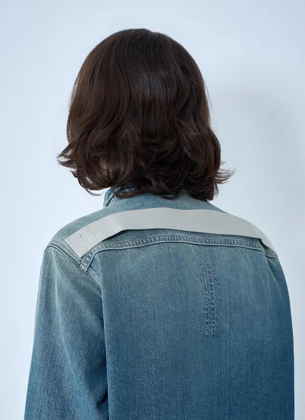 Rick Owens Denim Overshirt Jacket
