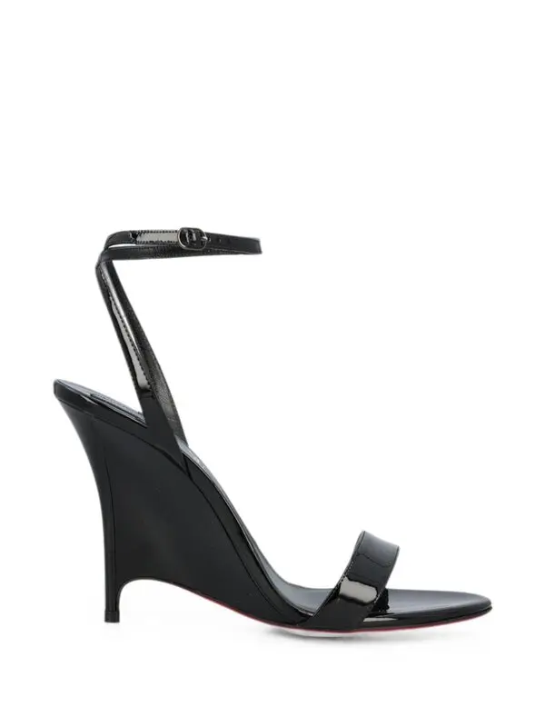 CHRISTIAN LOUBOUTIN Zeezeenella Patent Leather Sandals - Multicolor