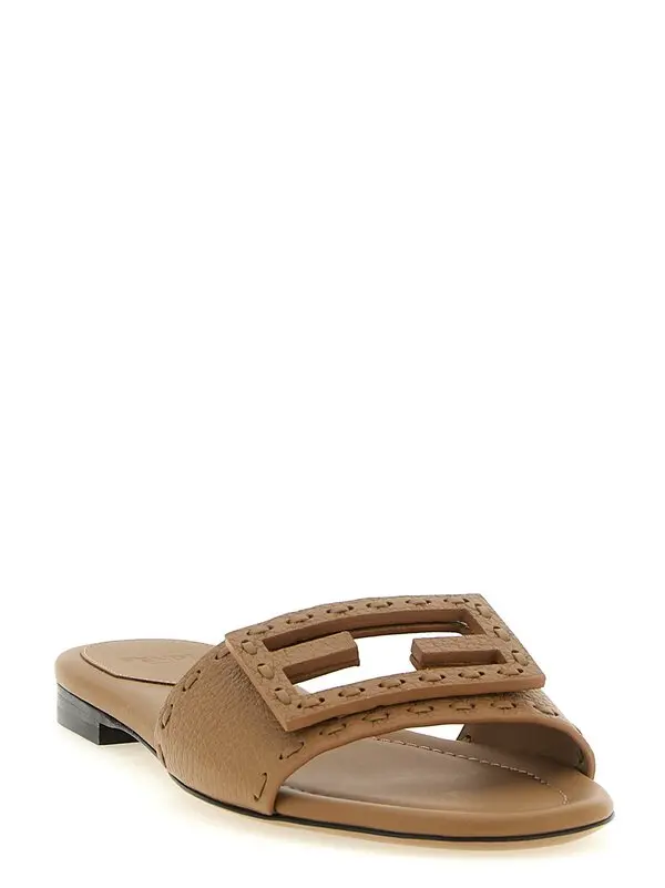 Fendi Baguette' Slides