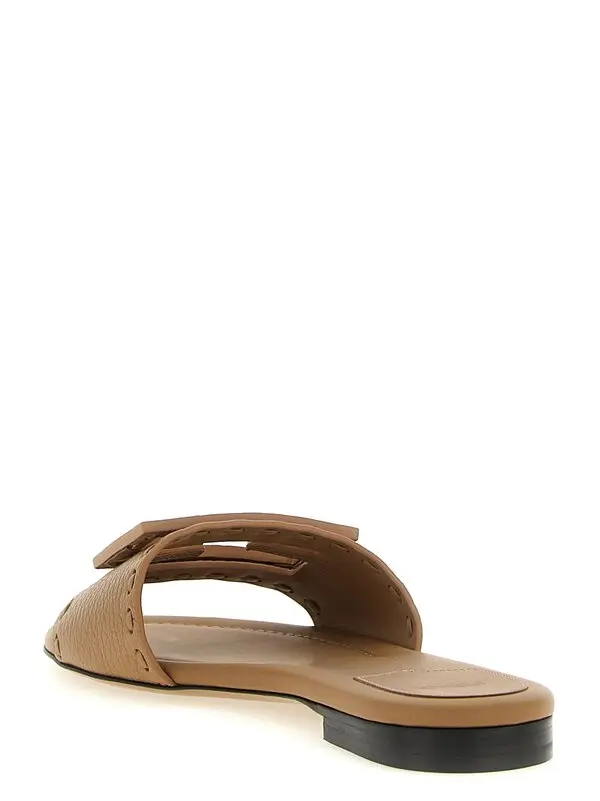 Fendi Baguette' Slides