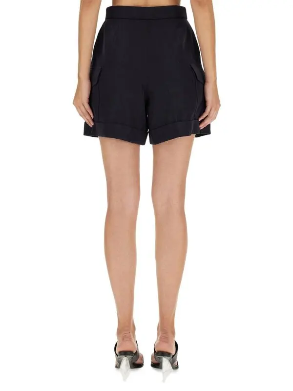 Alexander McQueen Wool Cargo Shorts