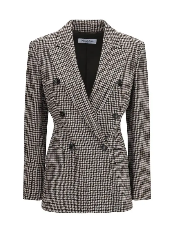 Max Mara Eccelso Double-breasted Blazer - Multicolor