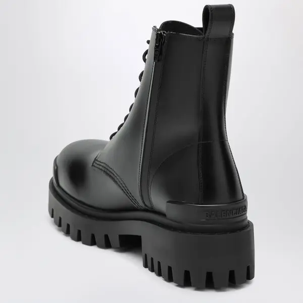 Balenciaga Combat Leather Boots