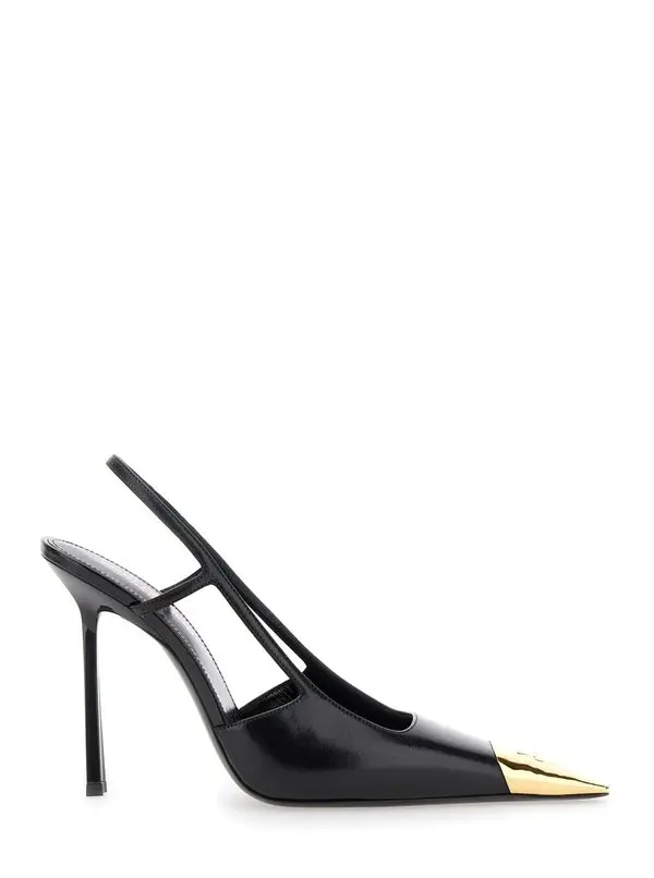 Saint Laurent Jeanne 110 Slingback Pumps - Multicolor