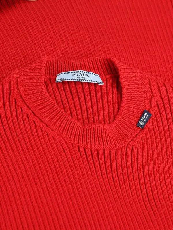 Prada Wool Crewneck Sweater