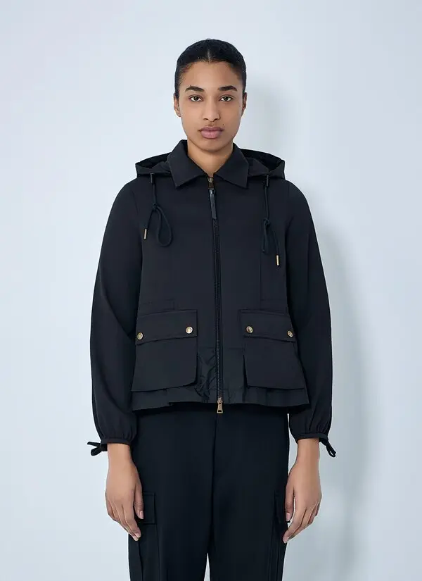 Moncler Adenium Hooded Jacket - Black