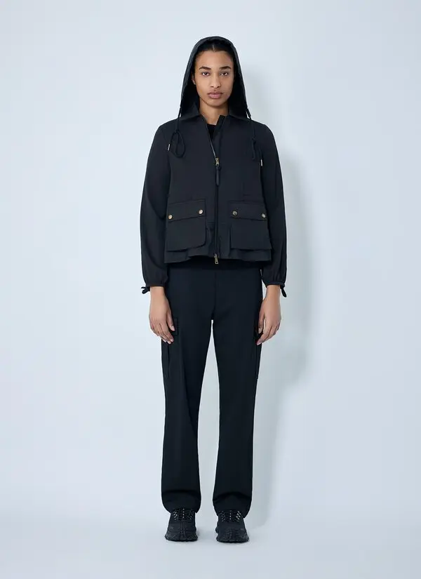 Moncler Adenium Hooded Jacket - Black