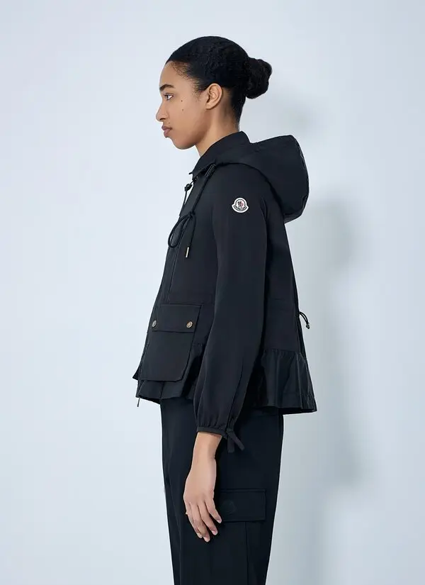 Moncler Adenium Hooded Jacket - Black