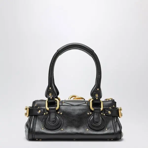 Chloé Small Paddington Leather Bag - Black