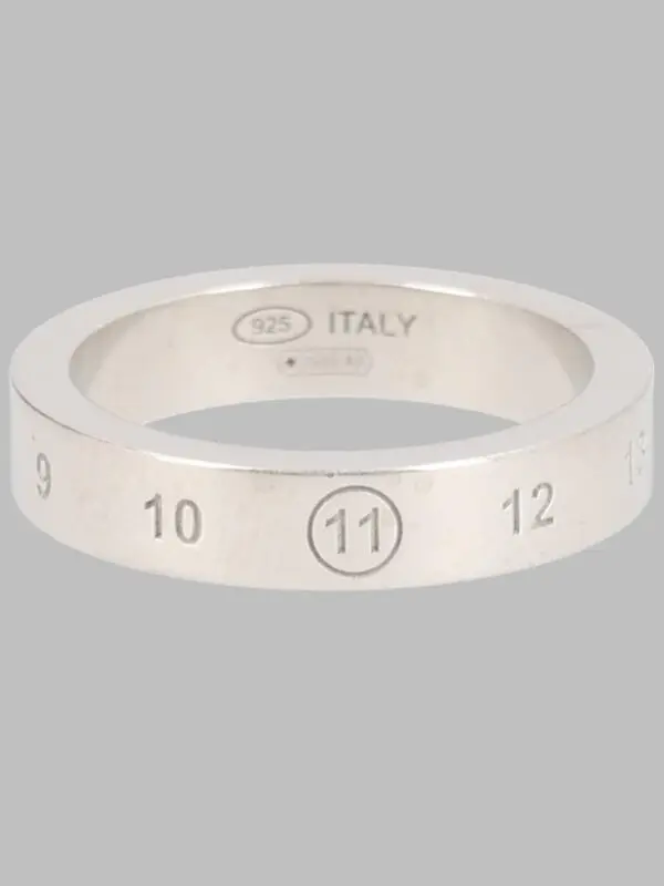 MAISON MARGIELA Logo Ring - Silver