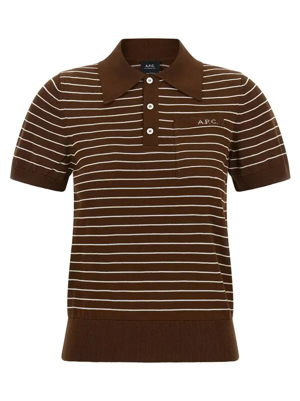 A.p.c. Aline' Polo Shirt