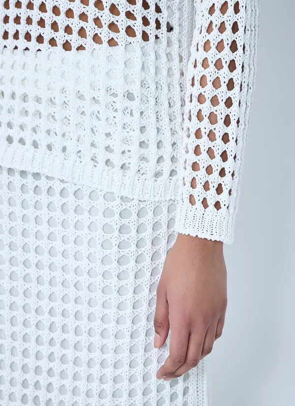 Max Mara Open-knit Jumper