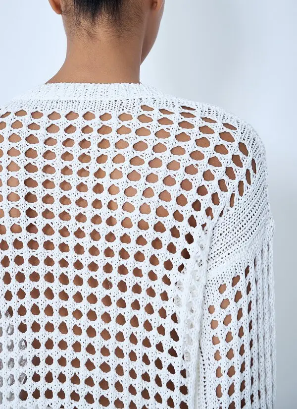 Max Mara Open-knit Jumper