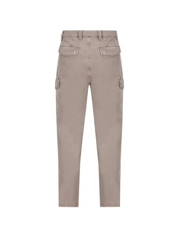 Brunello Cucinelli Cotton Cargo Trousers - Multicolor