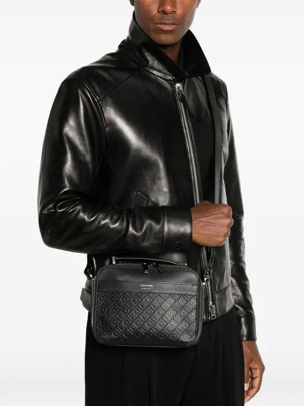 FERRAGAMO Leather Crossbody Bag