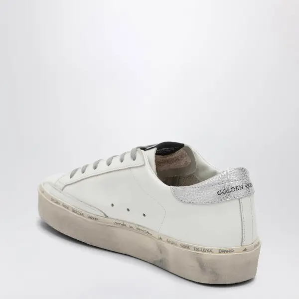 GOLDEN GOOSE Leather Hi-star Sneakers