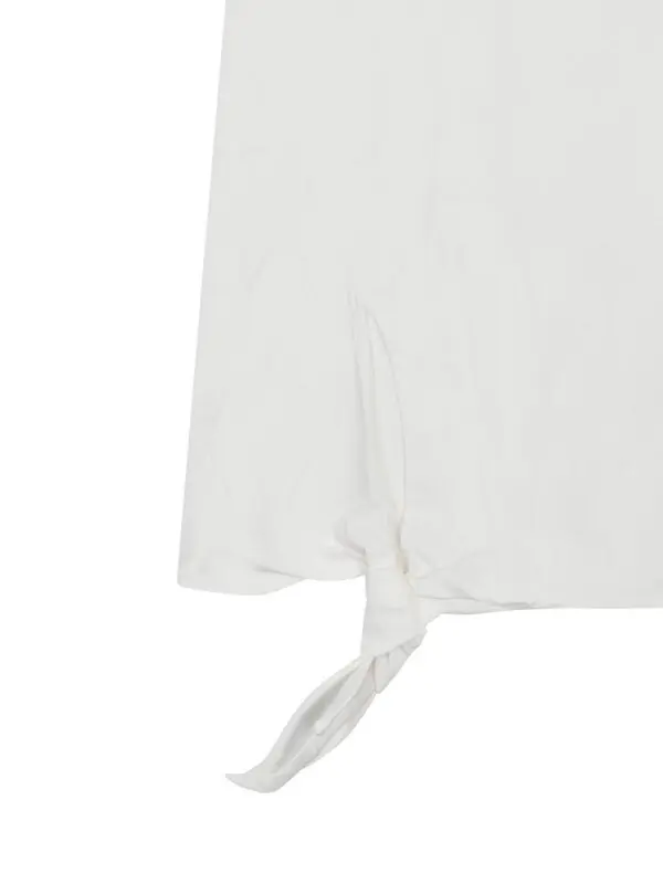 JW Anderson Knotted Organic Cotton Tank - White