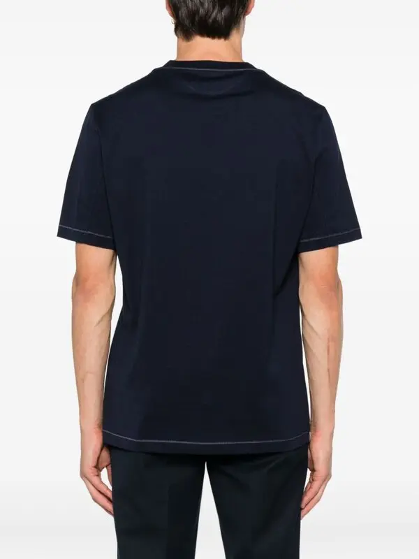 Brunello Cucinelli Logo Cotton T-shirt