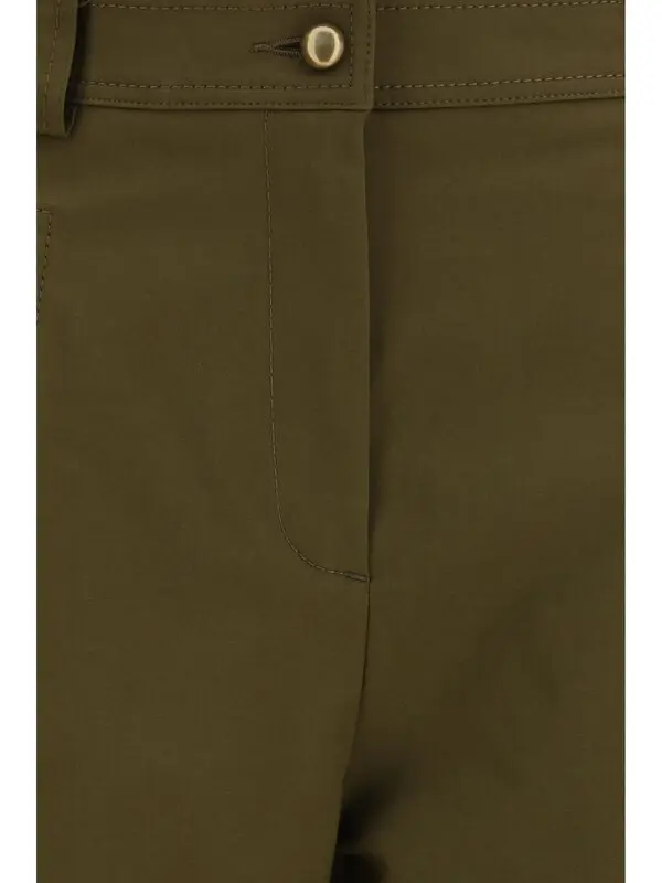 Max Mara Adorni Cropped Pants - Green