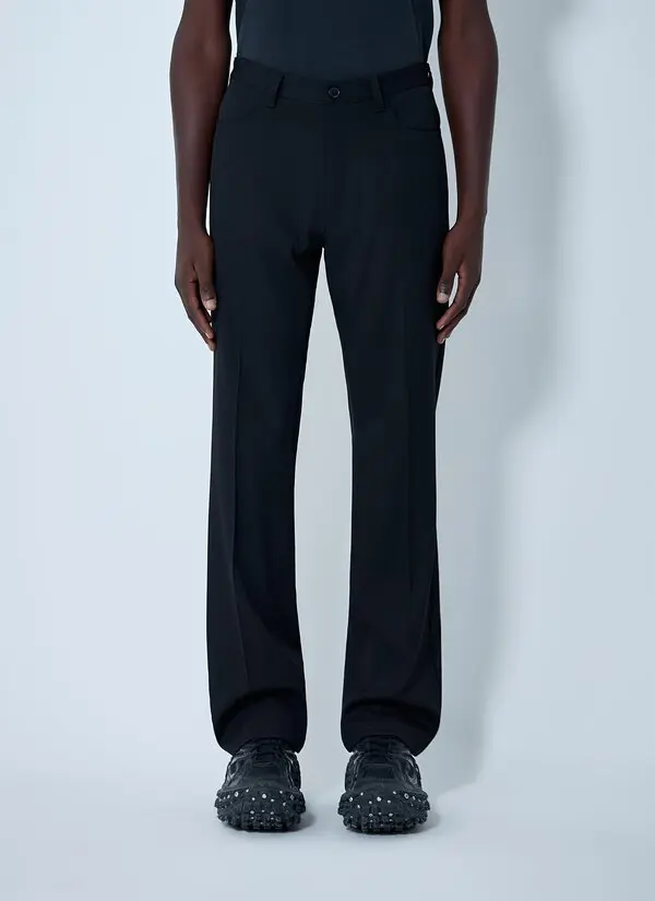 Balenciaga Tailored Wool-blend Pants - Black