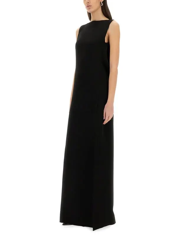 Max Mara Long Dress Creso - Black