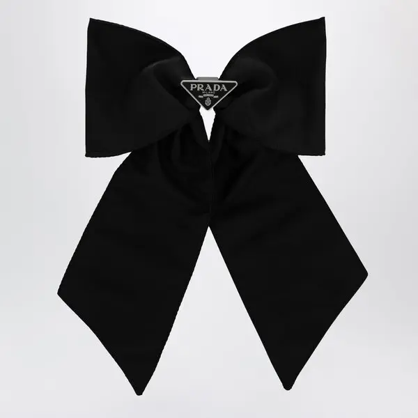 Prada Re-nylon Hair Clip - Black