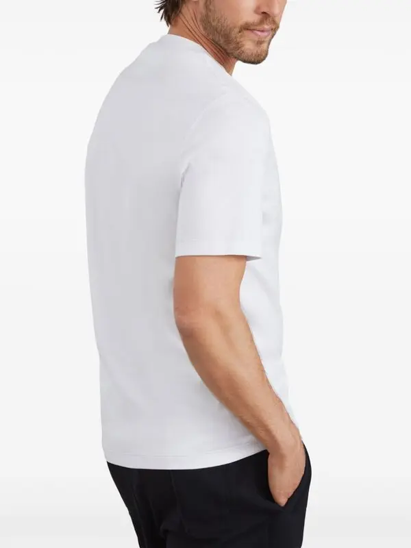 Brunello Cucinelli Logo Cotton T-shirt