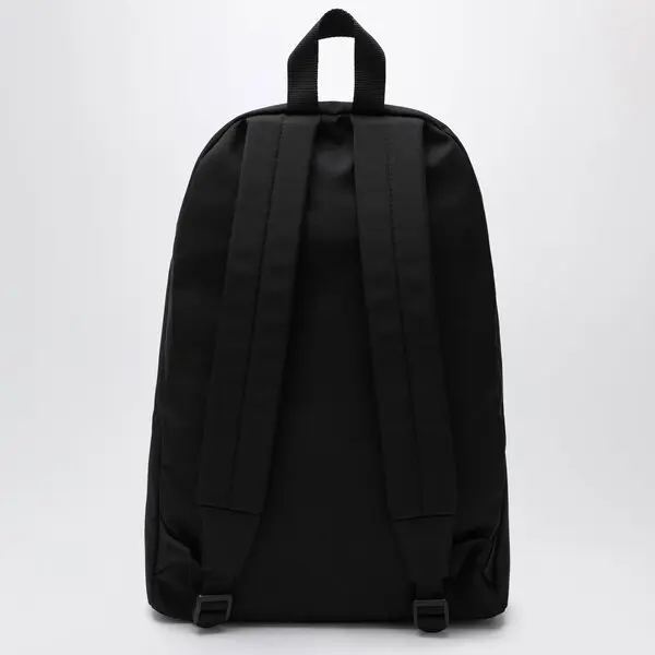 Balenciaga Explorer Backpack With Logo Patch - Black