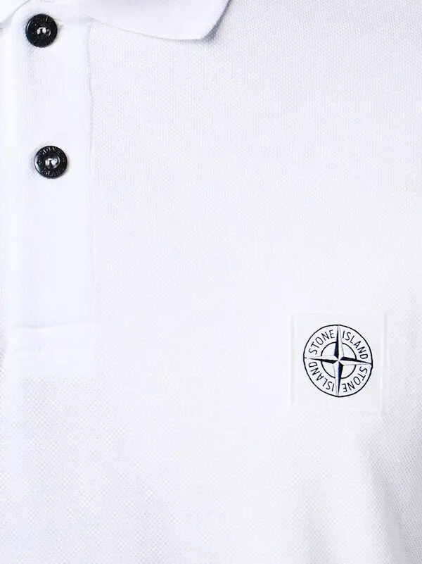Stone Island Organic Cotton Polo Shirt