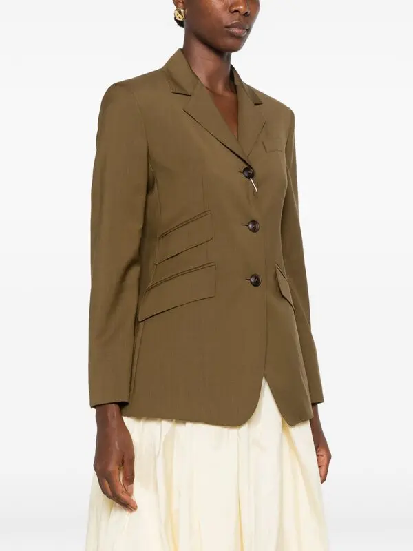 Max Mara Wool Single-breasted Jacket