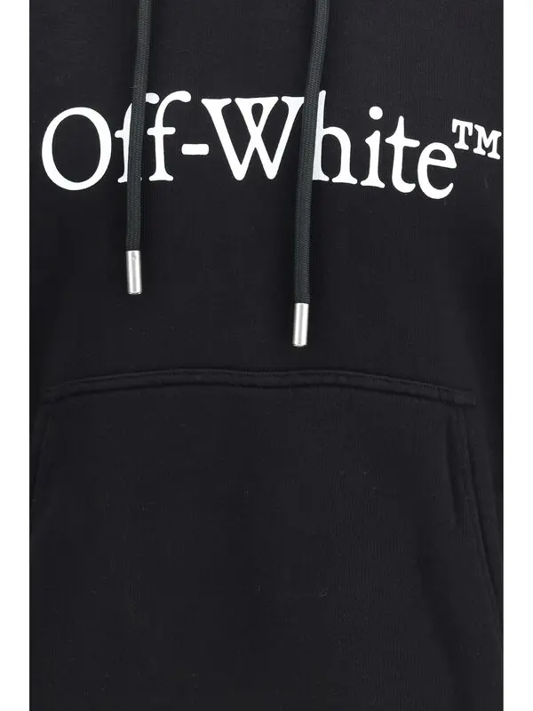 Off-White Big Logo Bookkish Over Hoodie