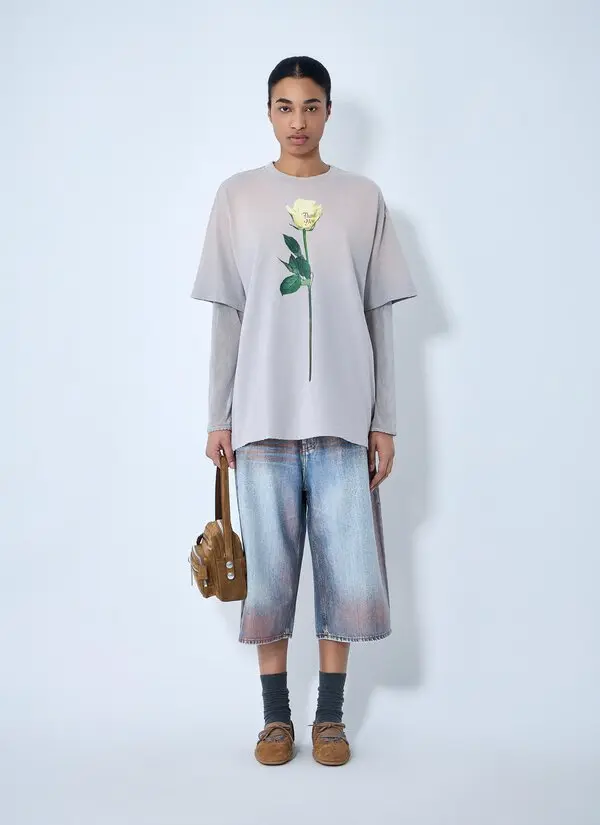 Acne Studios Layered Graphic T-shirt