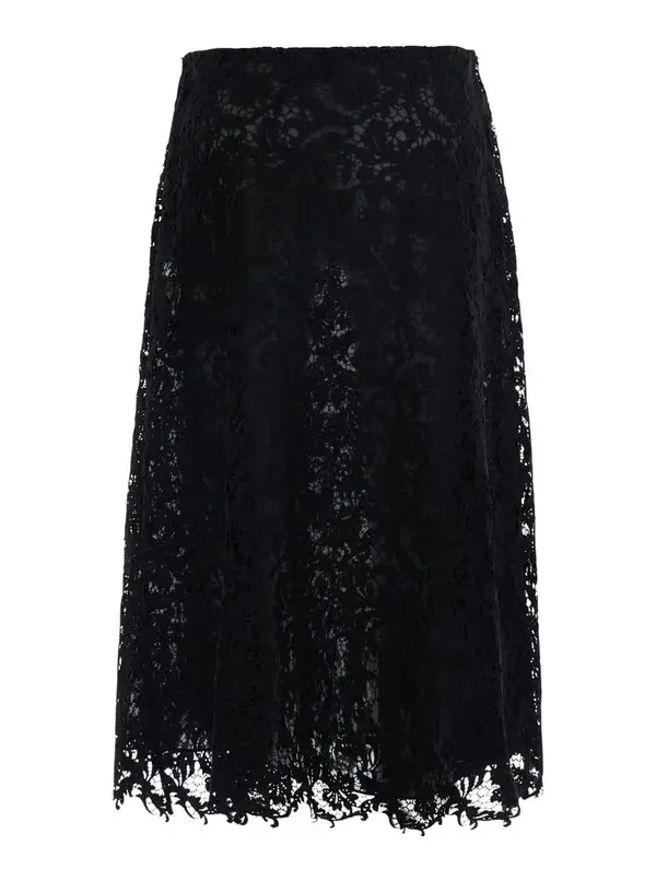 Fendi Macrame Lace Skirt - Multicolor