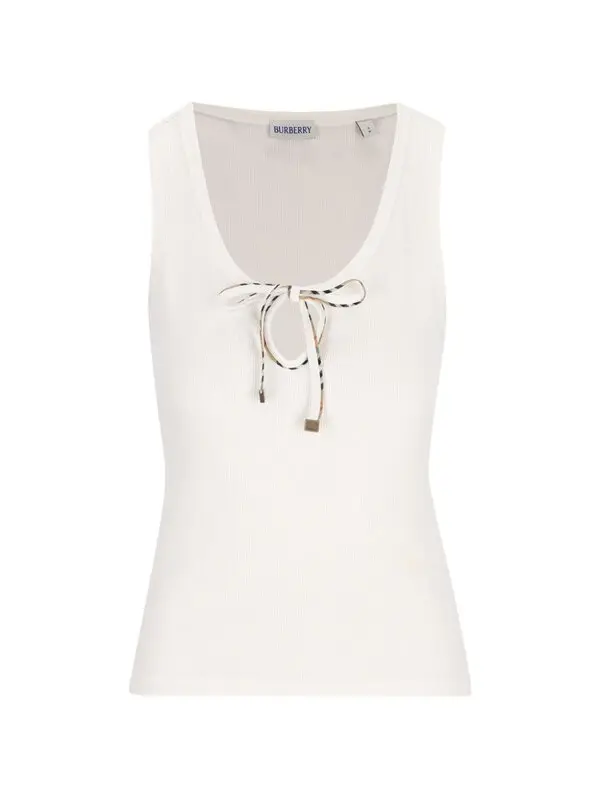 Burberry Cotton Tank Top - Multicolor