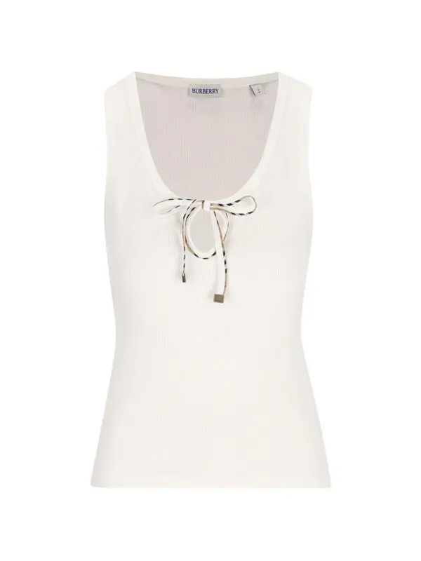 Burberry Cotton Tank Top - Multicolor