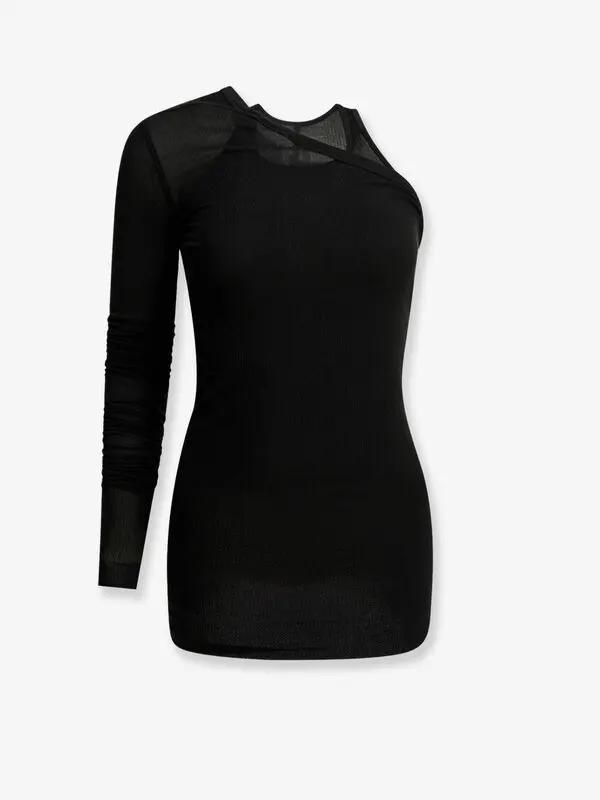 Rick Owens Banana Cotton Tank Top - Black