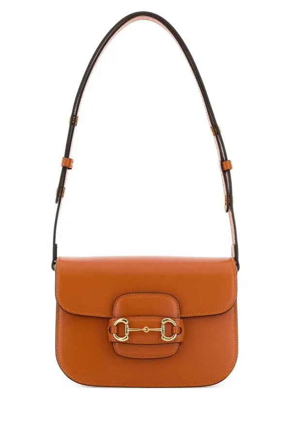 Gucci Small Horsebit 1955 Shoulder Bag - Orange