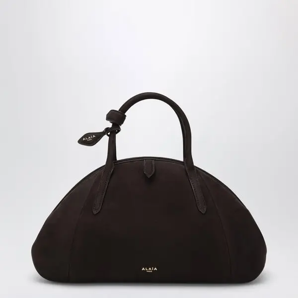Alaïa Nubuck Top-handle Bag - Brown