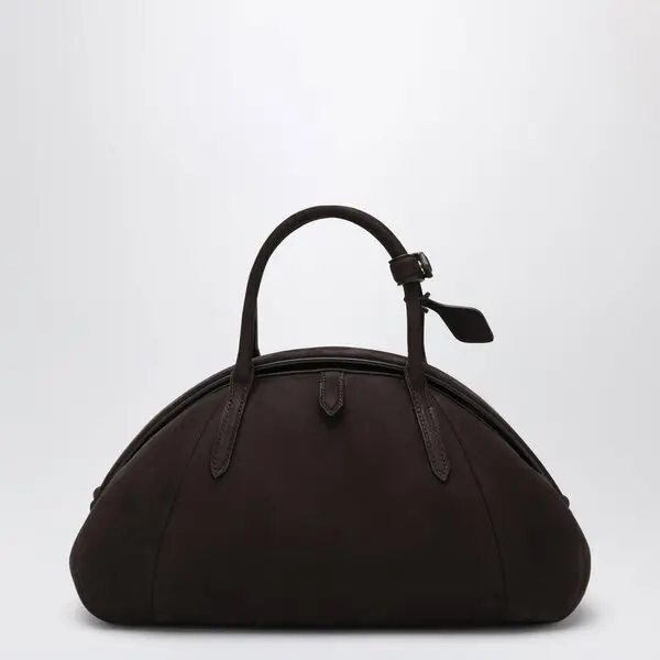 Alaïa Nubuck Top-handle Bag - Brown