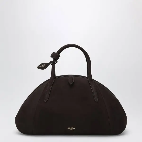 Alaïa Nubuck Top-handle Bag - Brown