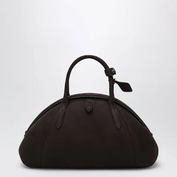 Alaïa Nubuck Top-handle Bag - Brown