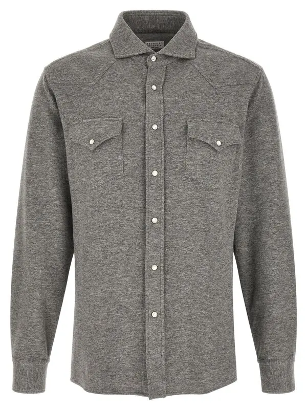 Brunello Cucinelli Western Shirt