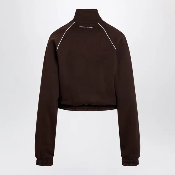 Balenciaga Techwear Zip-up Jacket - Brown