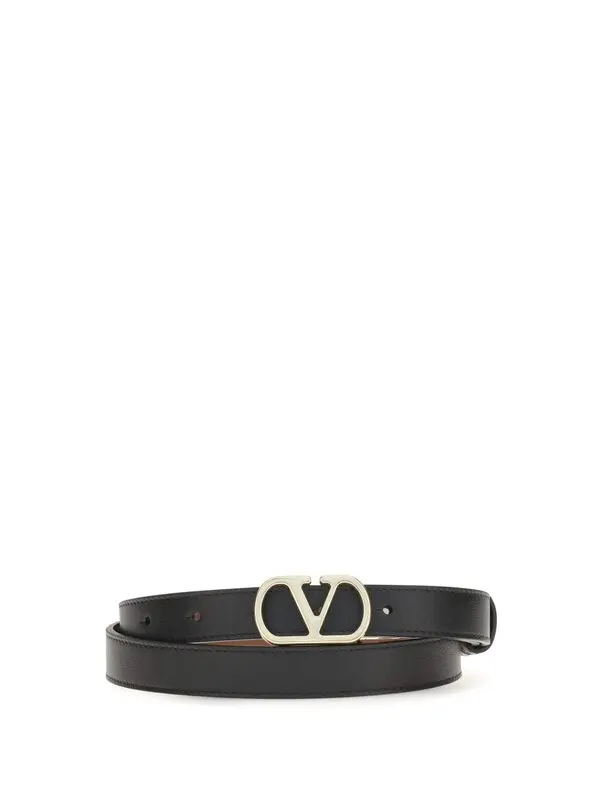 Valentino Garavani Reversible Vlogo Signature Belt - Black