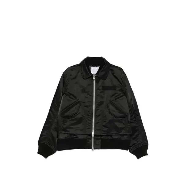 Sacai Jackets Bomber Jackets - Black